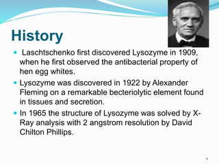 Lysozyme | PPTX