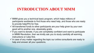 What is MMM?nn eddd | PPTX