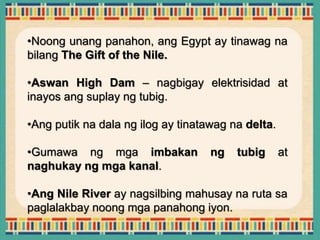 Kabihasnang Egypt | PPTX