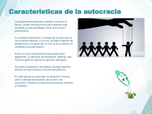 AUTOCRACIA Y DEMOCRACIA