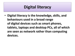 literacy ppt | PPTX