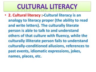 literacy ppt | PPTX