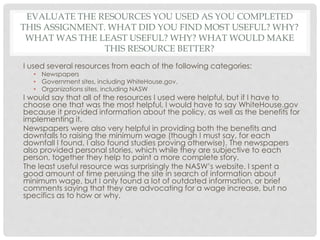 MinimumWage | PPTX