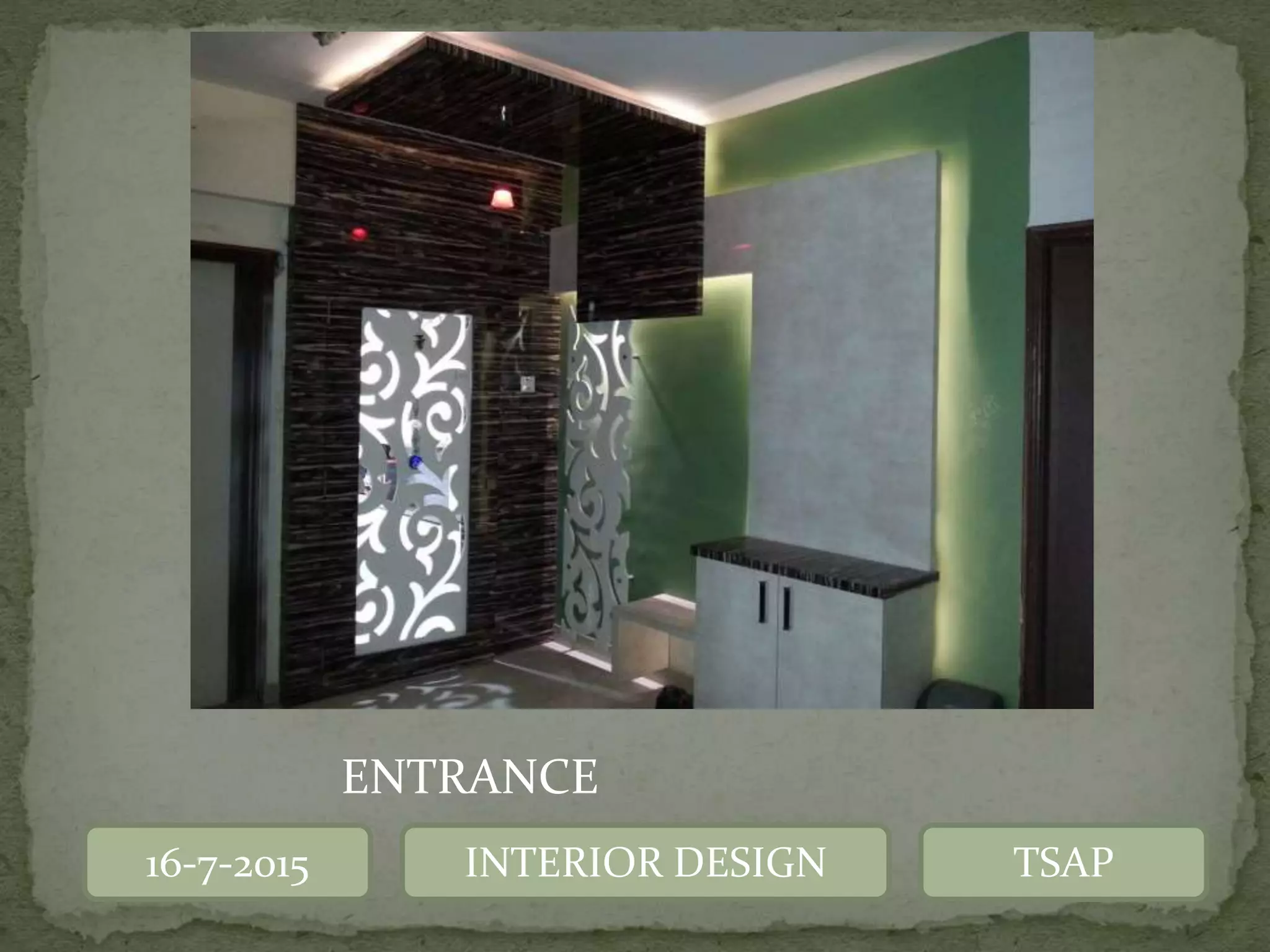 interior design detailing | PPTX