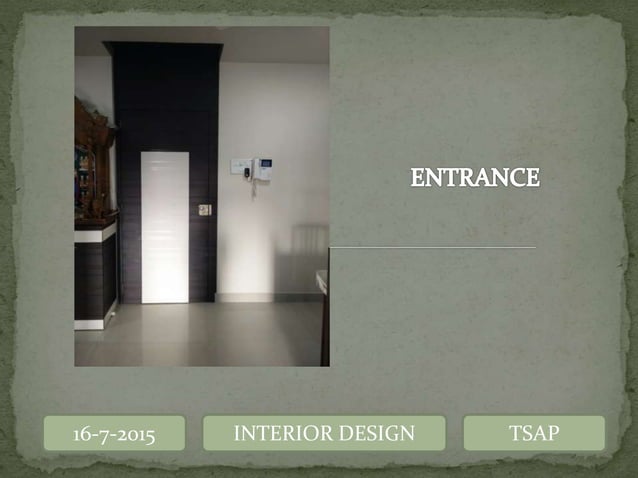 interior design detailing | PPTX