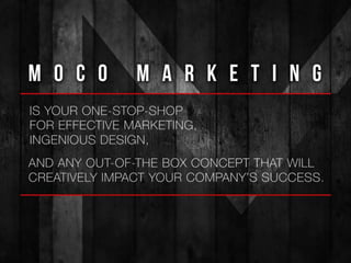 Who is MoCo Marketing? | PPTX