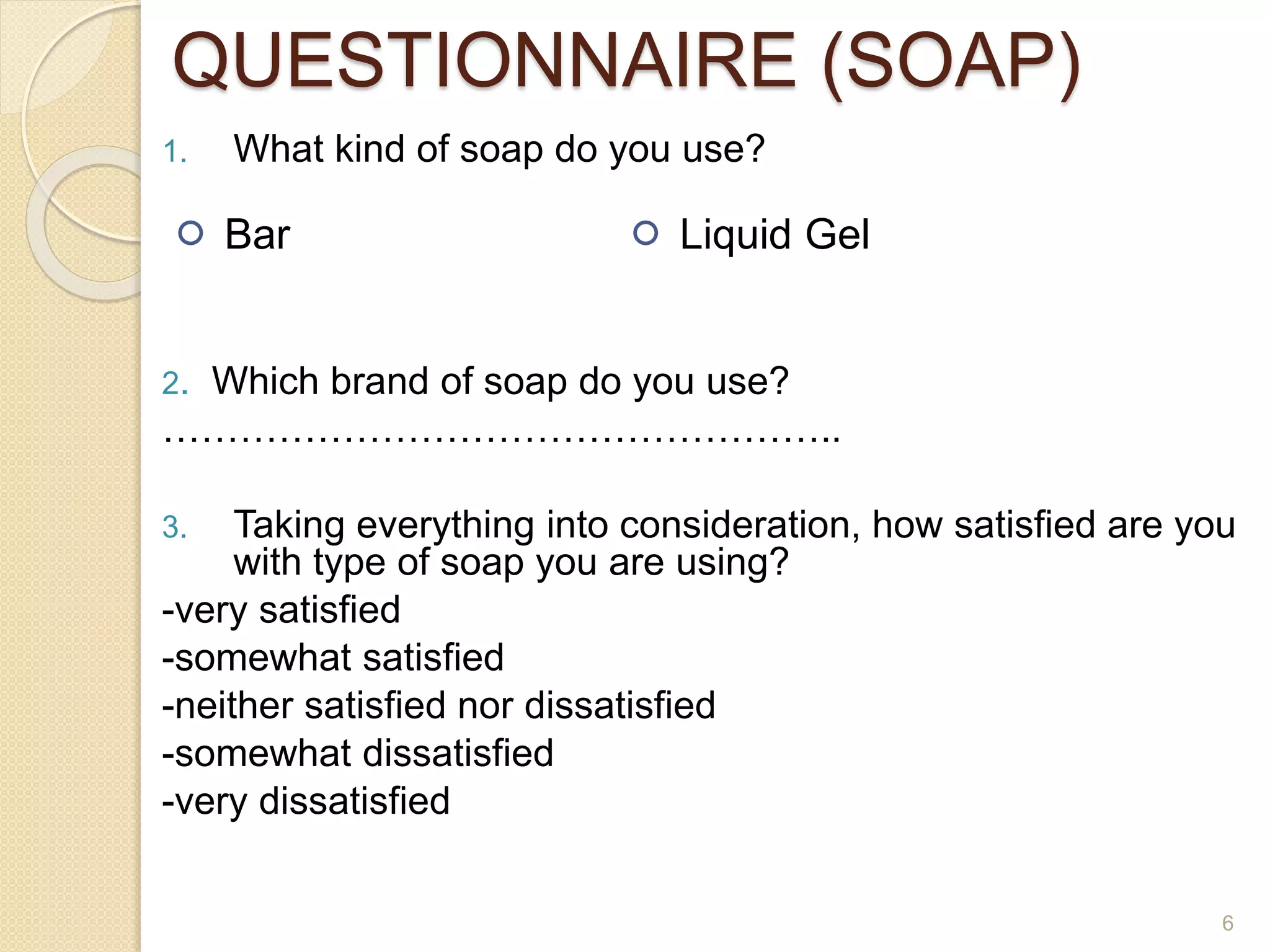 a structural questionnaire | PPTX