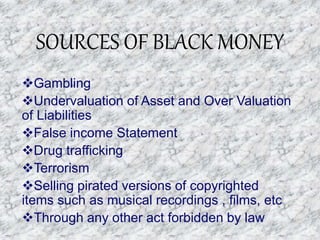 Black Money | PPTX