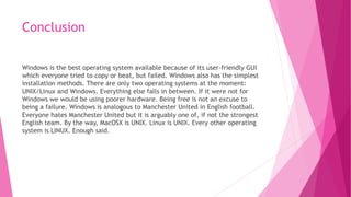 windows 10 | PPTX | Operating Systems | Computer Software and Applications