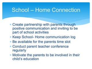 Collaboration with Parents | PPTX