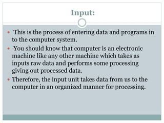 function of major compenent in block diagram microprocesser | PPT