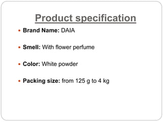 Dia Washing Powder | PPTX