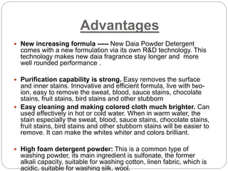 Dia Washing Powder | PPTX