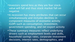 Recession Impact And Causes | PPTX