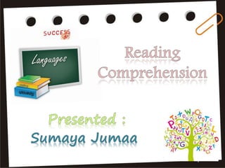 Reading comprehension | PPT