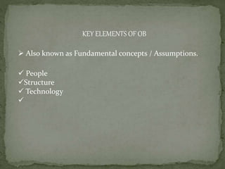 Organisational Behaviour | PPT