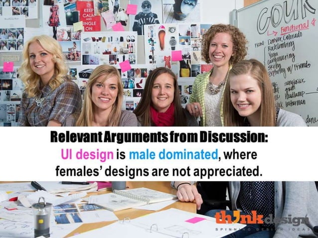 Gendered Design Thinking: Are Men More Successful UI Designers? | PPT