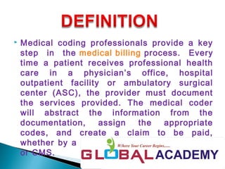 MEDICAL CODING FOR HEALTH PROFESSIONALS | PPT