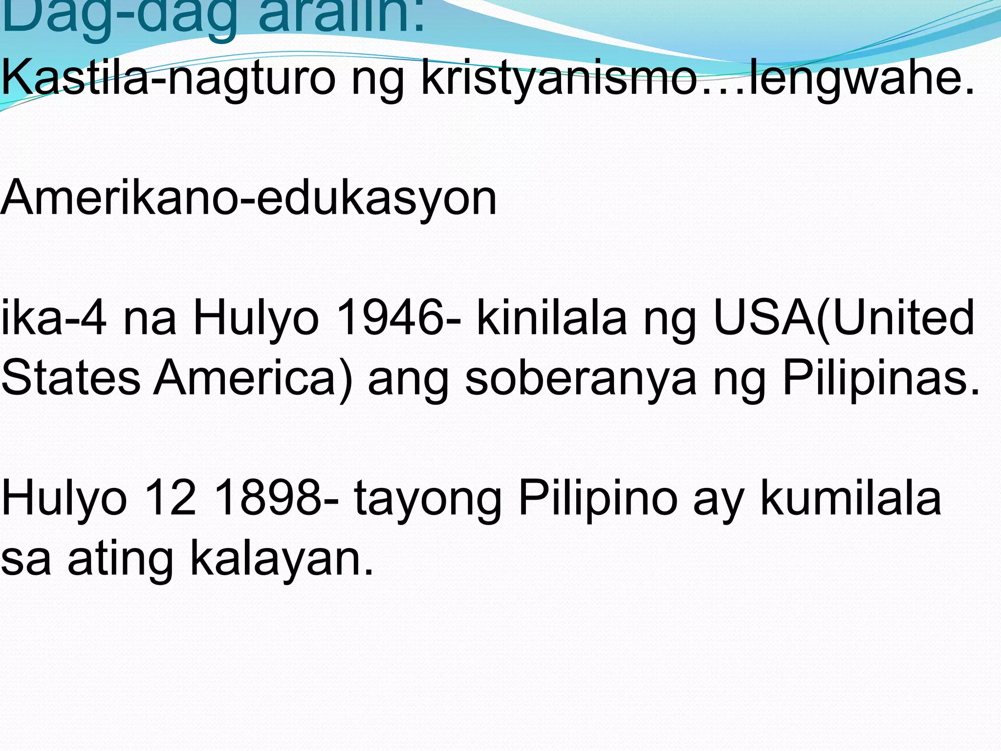 Soberanya ng Pilipinas | PPTX
