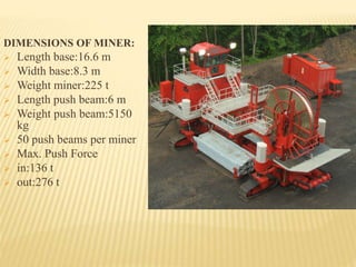 HIGHWALL MINING | PPT