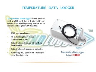 WindLogger Products and Prices | PPT