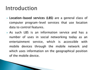 Location Based Technology | PPTX