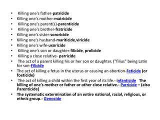 Predatory Deviance- murder,rape & theft | PPTX | Crime & Harmful Acts ...