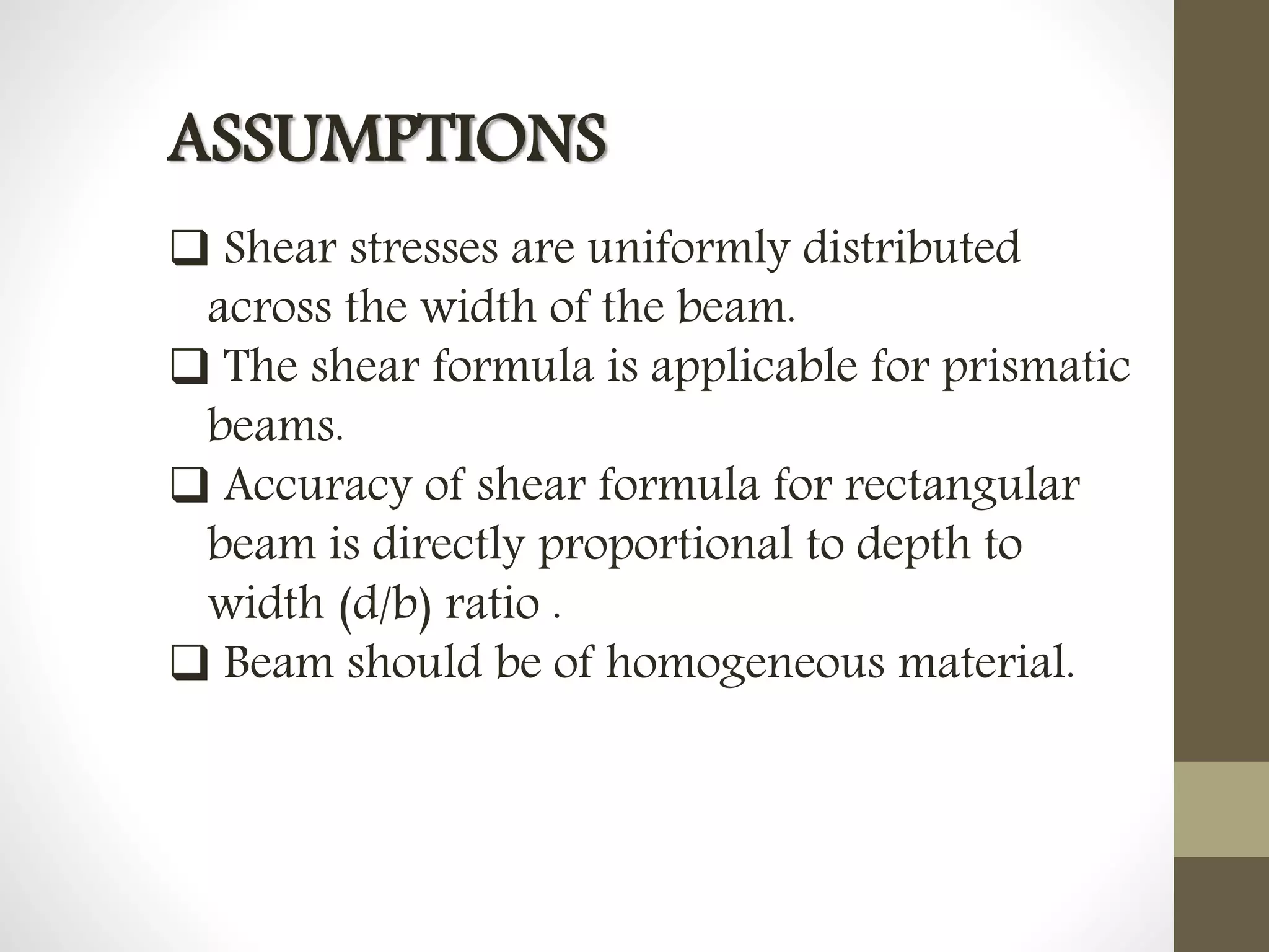 Transverse shear stress | PPTX
