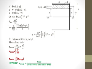 Transverse shear stress | PPTX