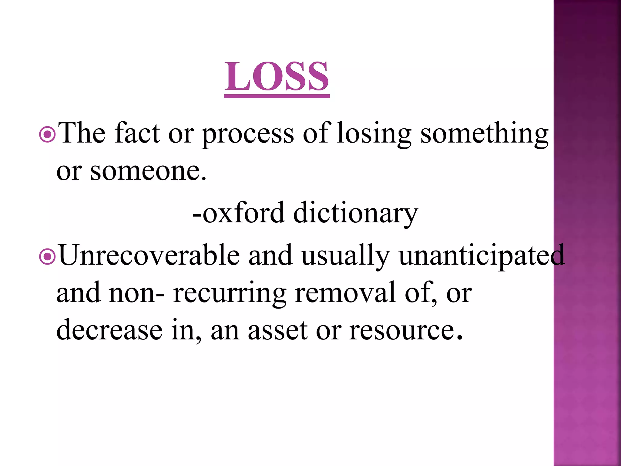 Loss and Grief | PPTX