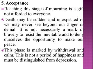 Loss and Grief | PPTX