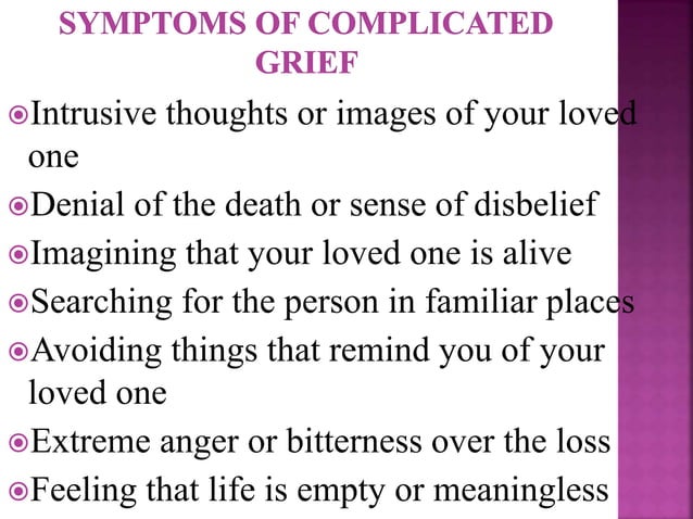 Loss and Grief | PPTX | First Aid | Injuries