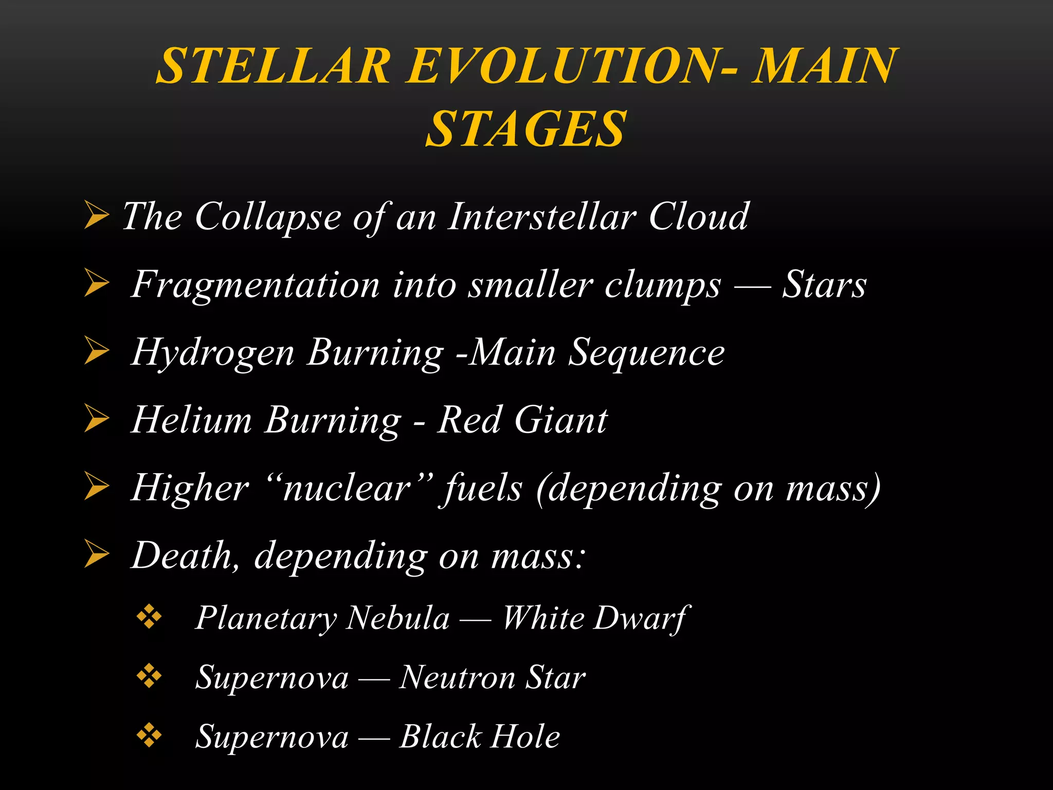 Planetary nebulae formation | PPTX