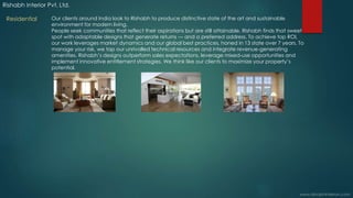 Business Profile : Rishabh Interiors Pvt. Ltd. | PPTX