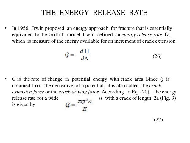 Fracture mechanics