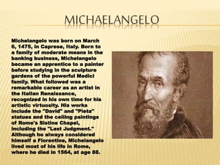 Renaissance Art | PPTX | Christianity | Religion & Spirituality