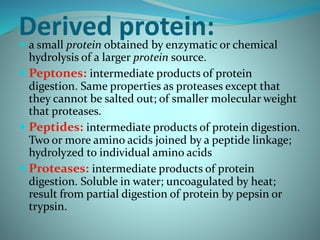 Protein - The source of life | PPTX