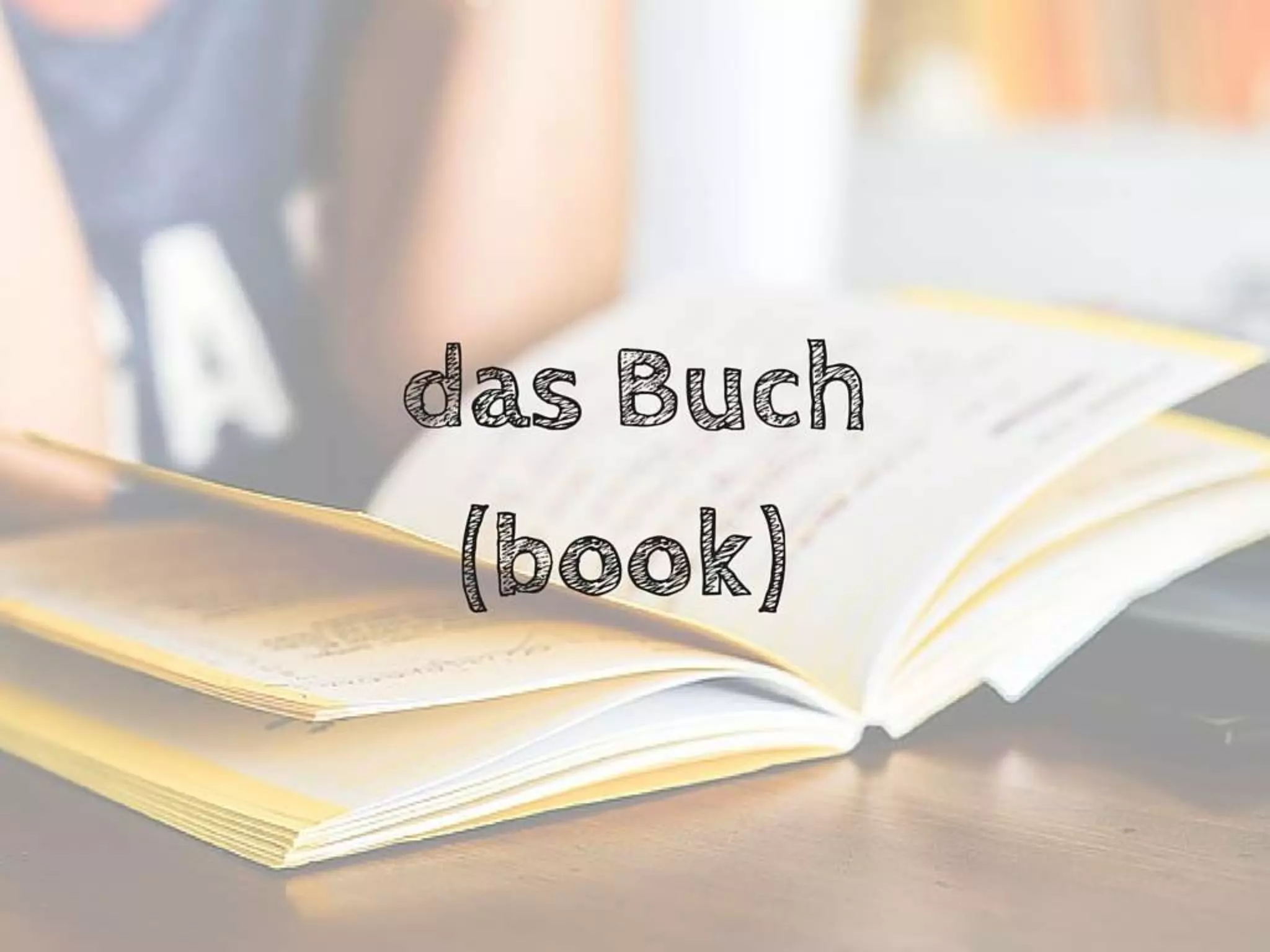German Back-to-School Vocabulary List | PPTX
