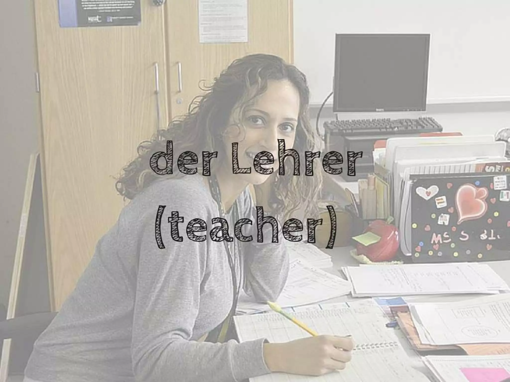 German Back-to-School Vocabulary List | PPT