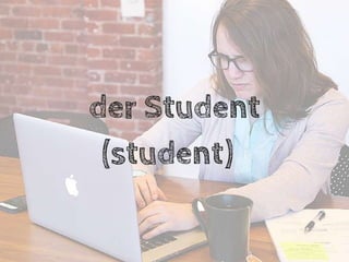 German Back-to-School Vocabulary List | PPTX | Education