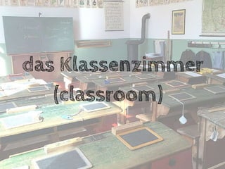 German Back-to-School Vocabulary List | PPTX | Education