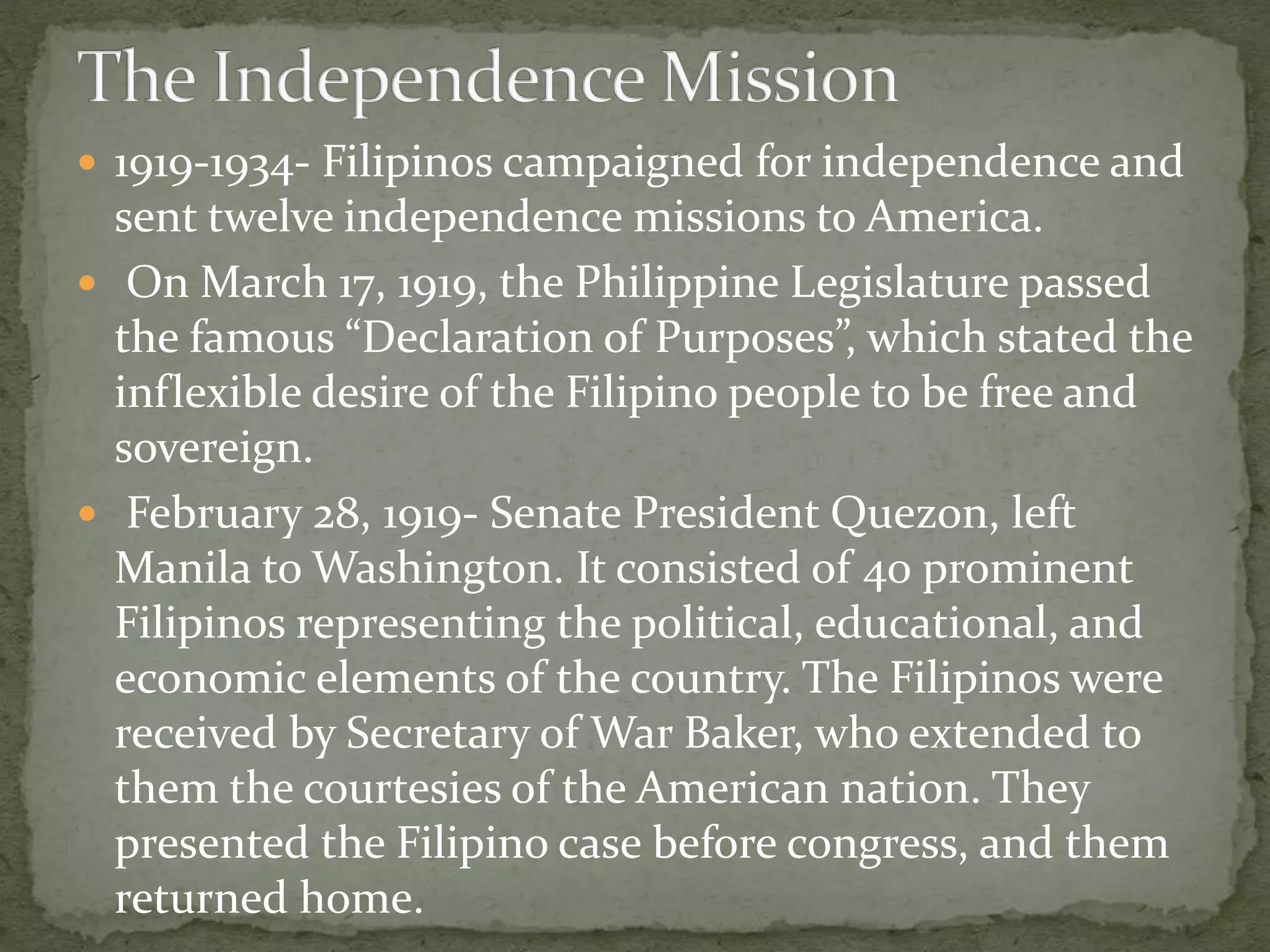 The Commonwealth of the Philippines | PPTX