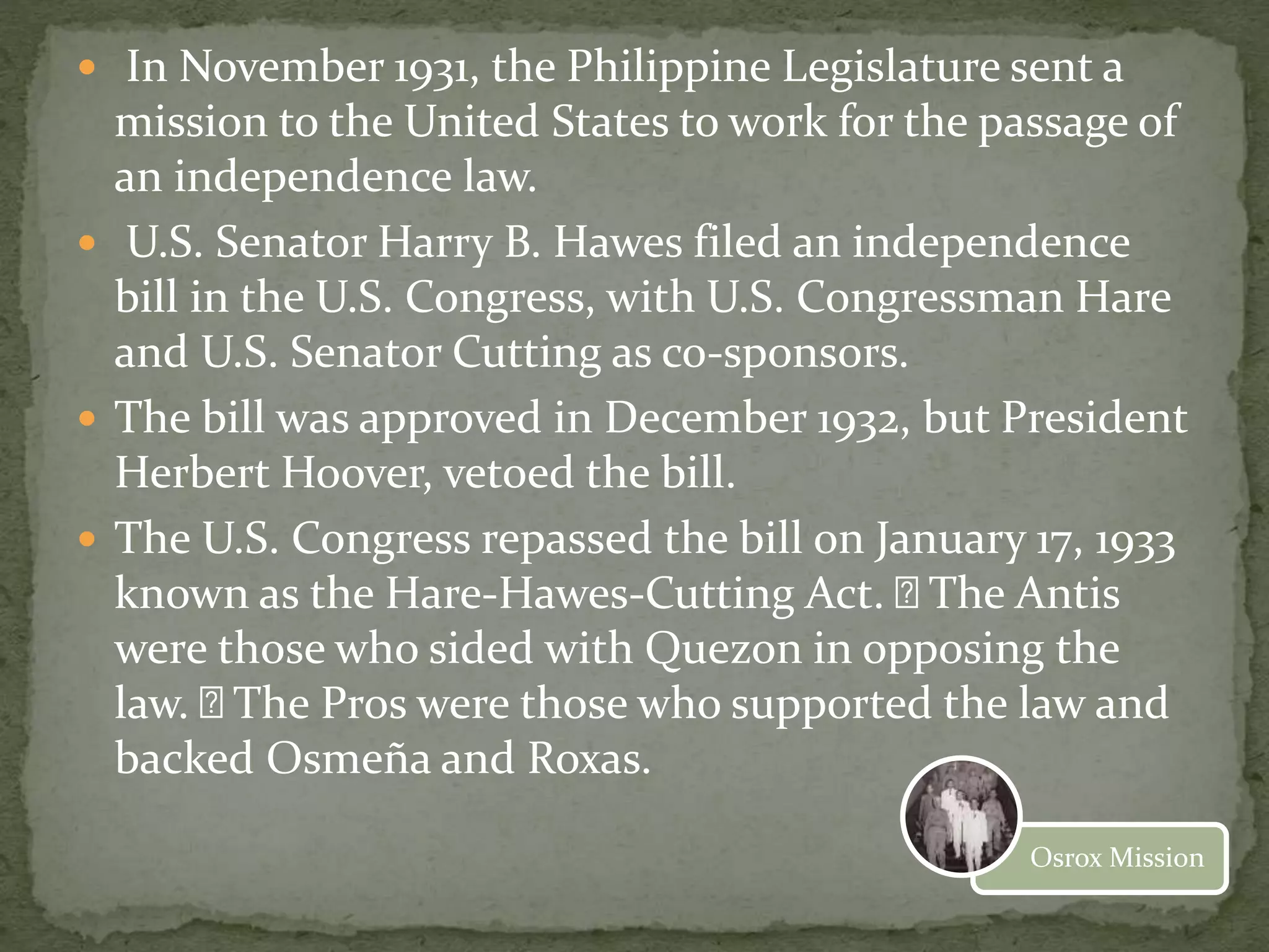 The Commonwealth of the Philippines | PPTX