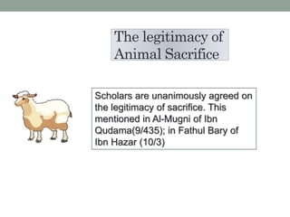 Animal Sacrifice in Islam | PPT