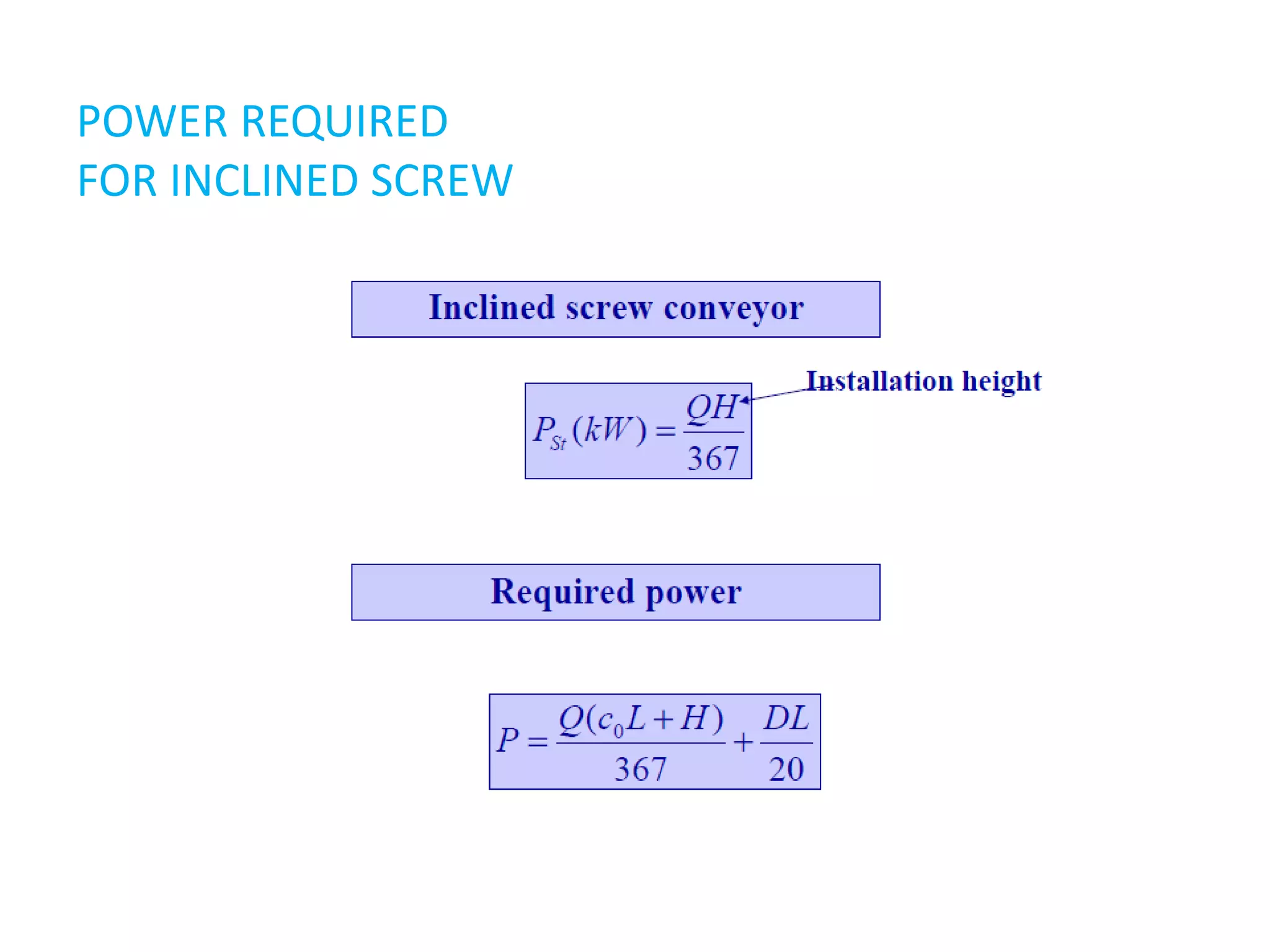 DESIGN & ANALYSIS OF SCREW CONVEYOR | PPTX