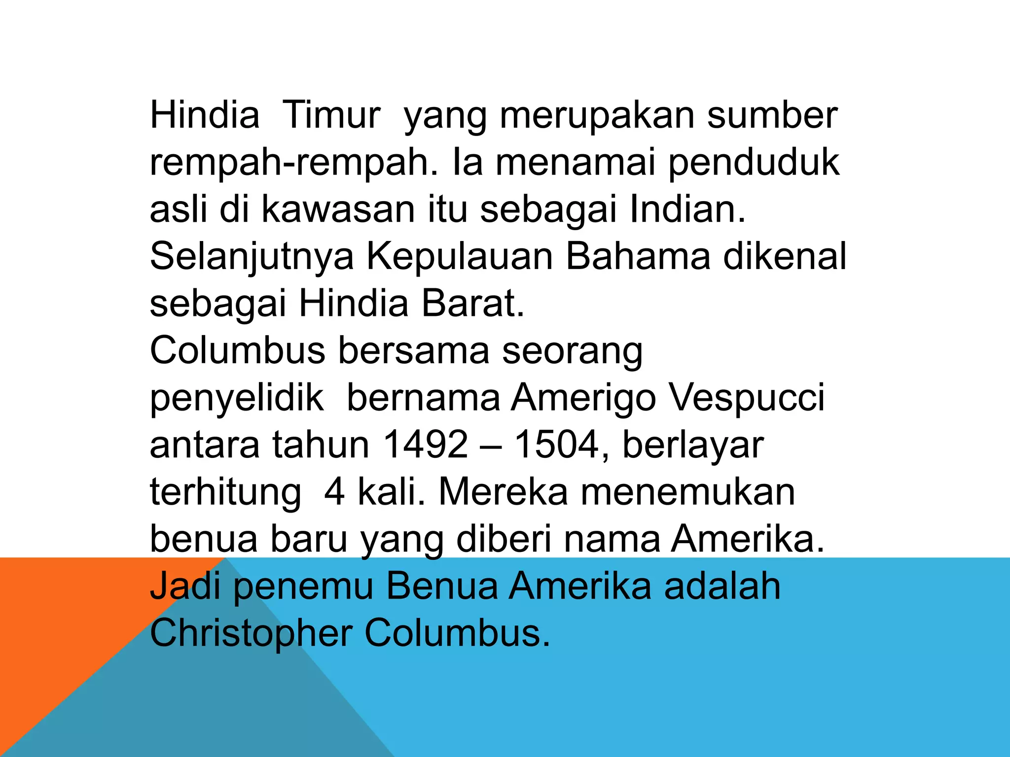PARA PENJELAJAH DUNIA DARI WILAYAH BARAT | PPTX