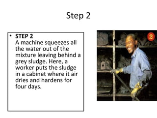 manufacturing of the pencil step by step 4 a | PPT