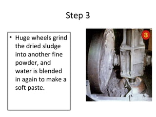 manufacturing of the pencil step by step 4 a | PPT