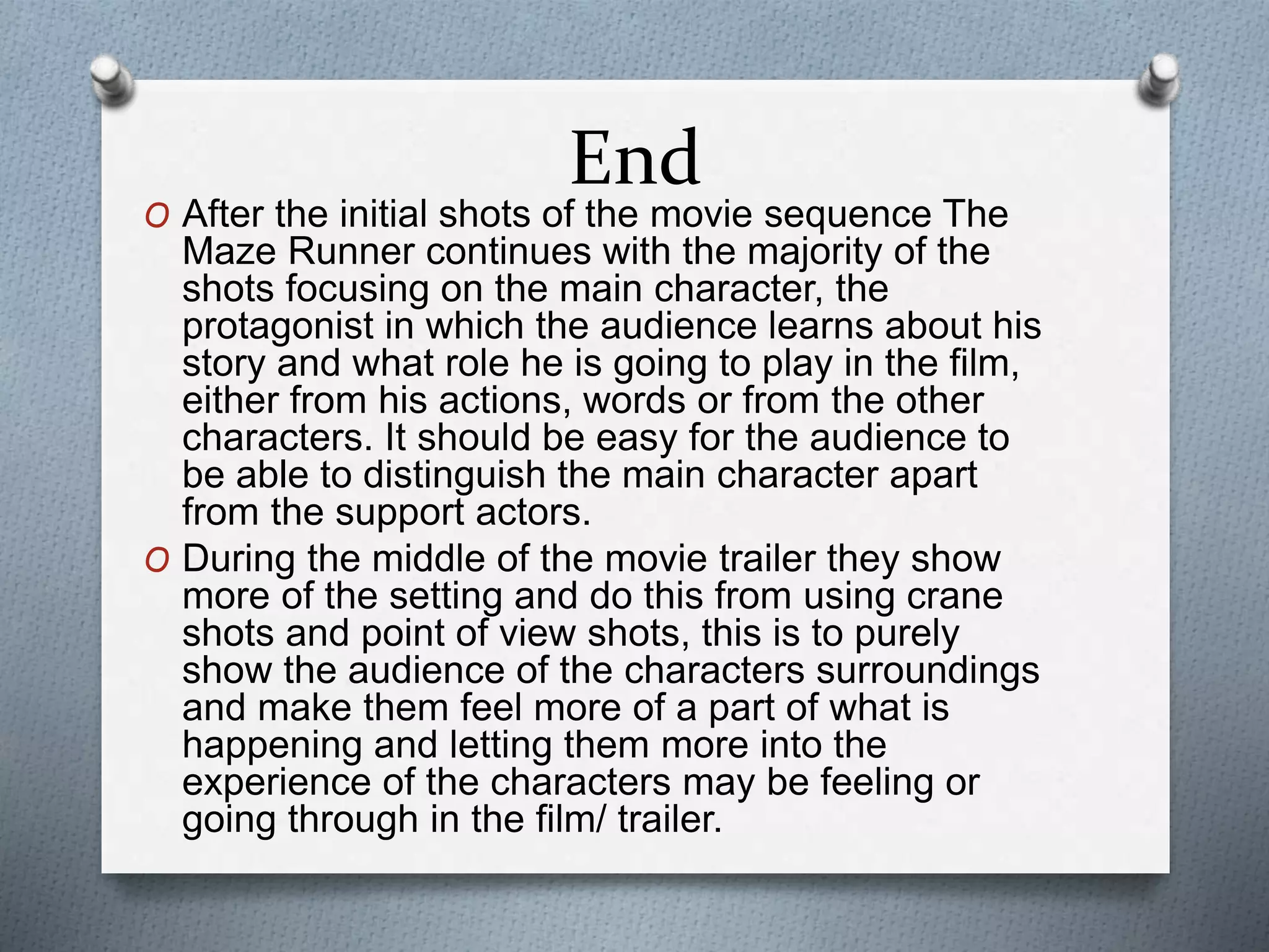 The Maze Runner | PPT