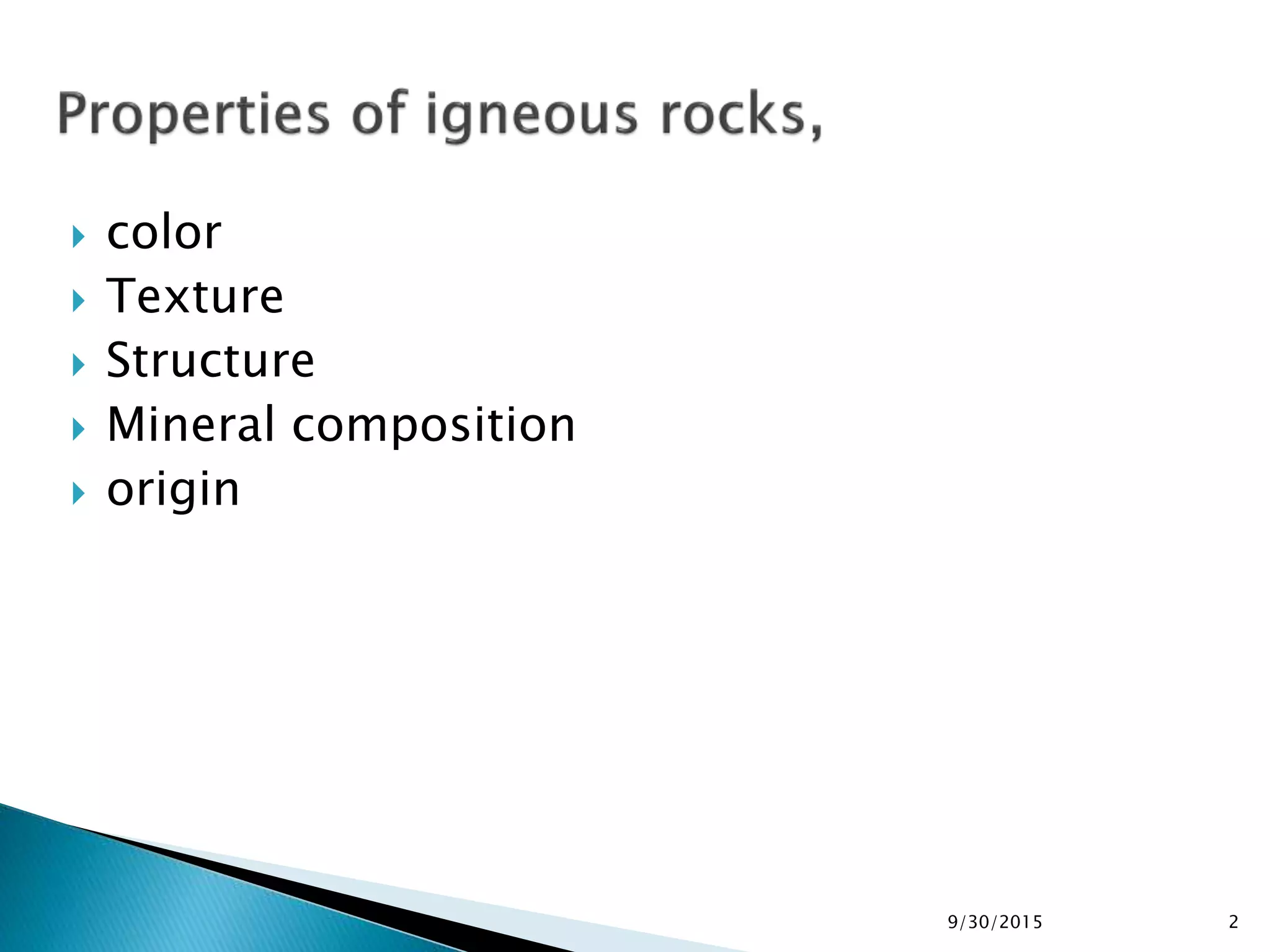 Presentation1 | PPTX | Geology | Science